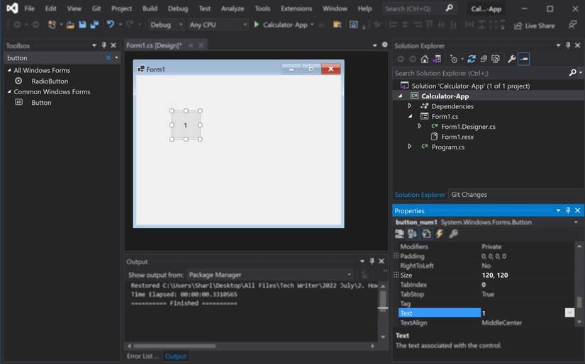 How to Build a Simple Calculator App in Windows Forms