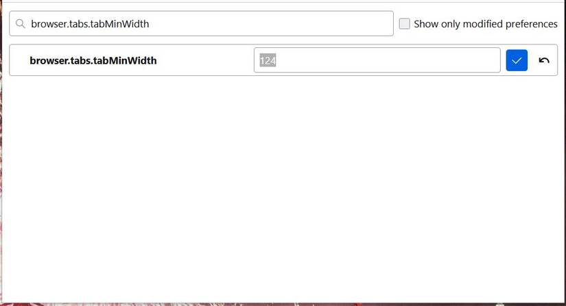 How to Set a Minimum Tab Width in Firefox and Google Chrome