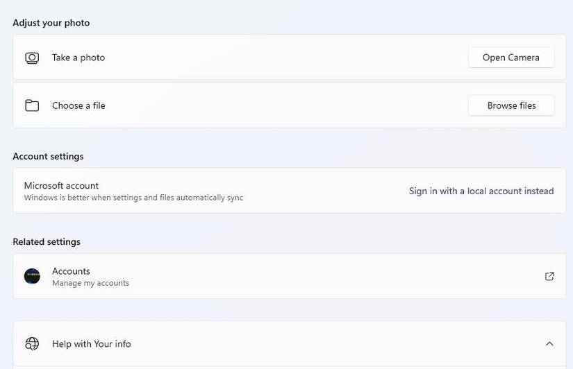 How to Change Your User Account Image in Windows 11