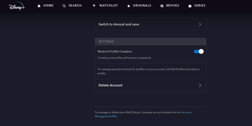 How to Stop People Creating Disney+ Profiles Without a Password