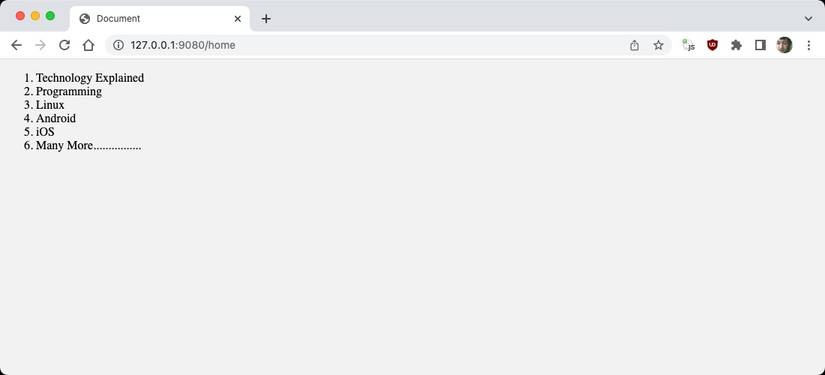 HTML Templating With Go