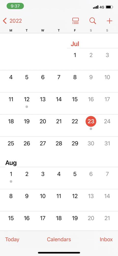 Here Are the Different Ways You Can View Your iPhone’s Calendar