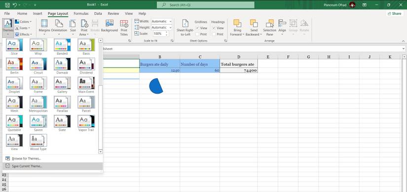 How to Use Themes and Styles in Excel