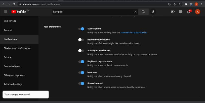 How to Manage YouTube Notifications