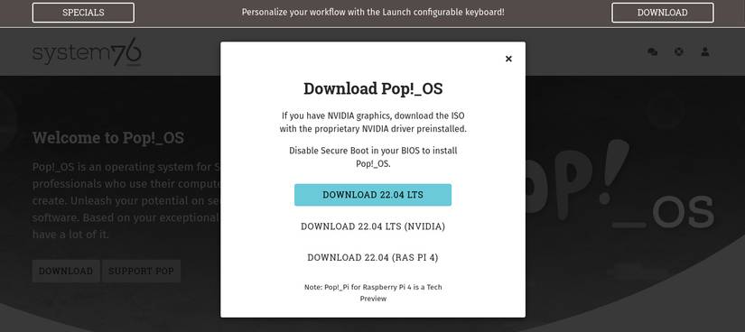 System76 Releases Hefty Pop!_OS 22.04 Technical Preview for Tiny Raspberry Pi 4