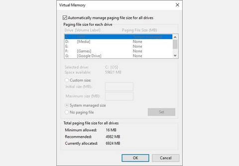 How Much Space Do You Need to Run Windows 10?
