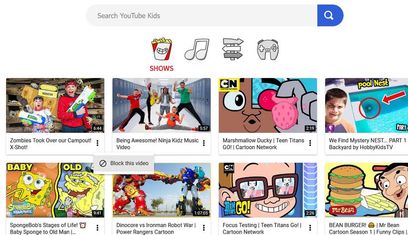 How to Block a Video or Channel on YouTube Kids