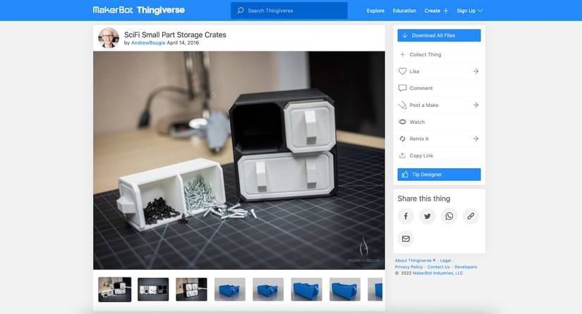 thingiverse customiser