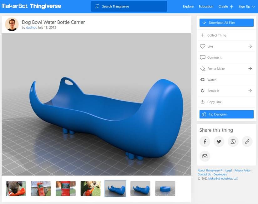 8 Free 3D Prints to Keep Your Pets Happy and Healthy