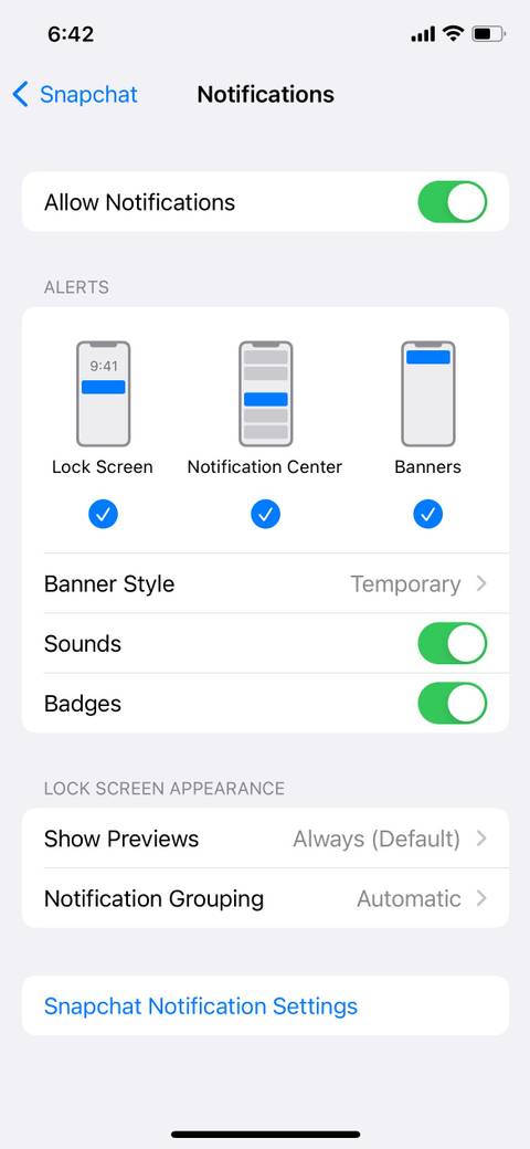What to Do if You're Not Receiving Snapchat Notifications