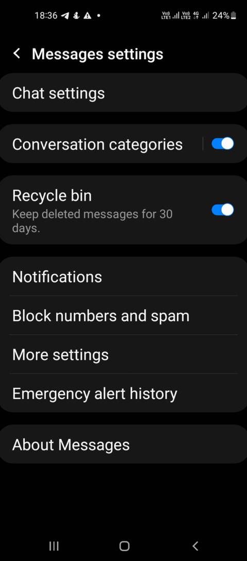 How to Organize Your Text Messages in the Samsung Messages App
