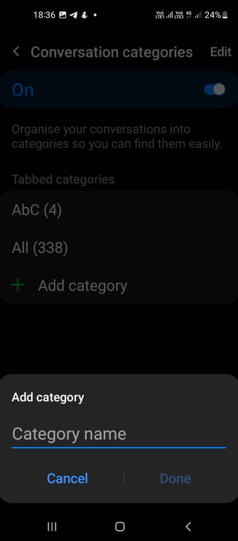 How to Organize Your Text Messages in the Samsung Messages App