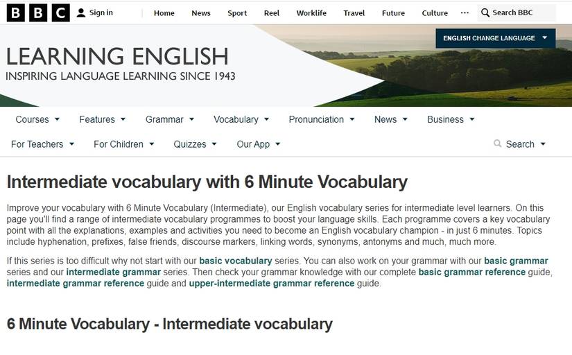 18 Online Resources to Expand your English Vocabulary