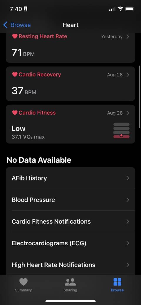 How to See Your Cardio Fitness Levels on iPhone
