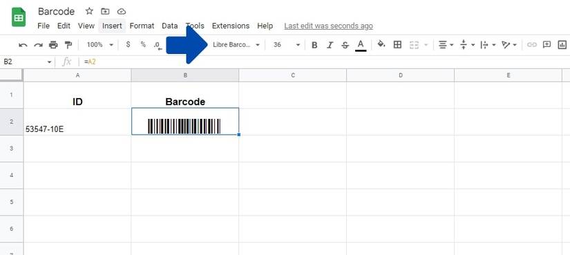 How to Create Barcodes in Google Sheets