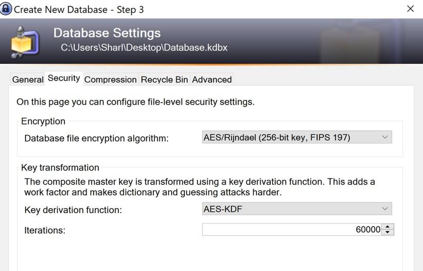 How to Create a New Password Database Using KeePass