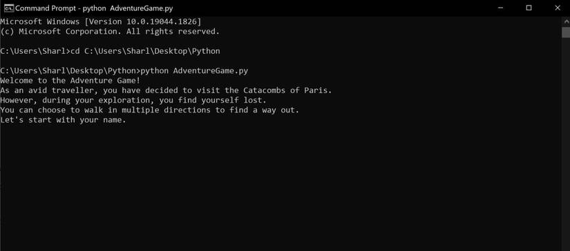 How to Create a Text Based Adventure Game in Python