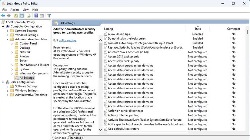 How to Reset the Local Group Policy Settings to Default in Windows 11