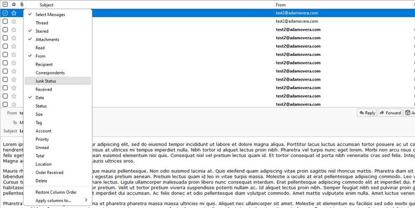 How to Make Thunderbird Look Like Webmail