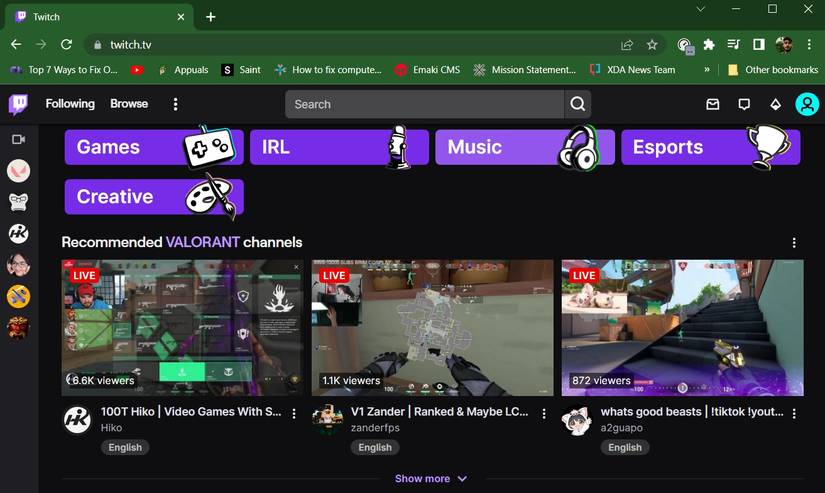 The 5 Best Browsers for Streaming Twitch