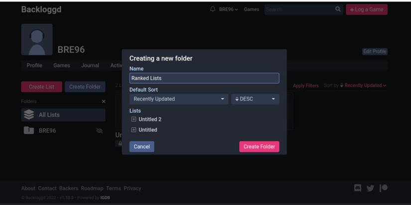 How to Track and Rate Your Video Games Using Backloggd