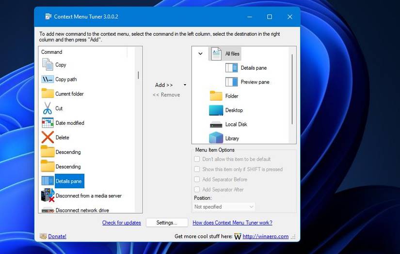 How to Add Preview and Details Pane Options to File Explorer’s Context Menu