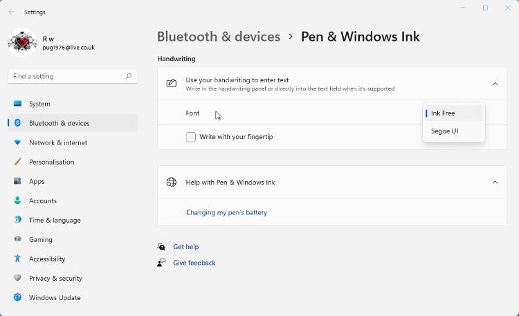 How to Use the Handwriting Tool in Windows 11