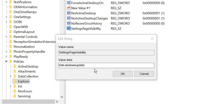 How to Hide Specific Pages in the Windows Settings App