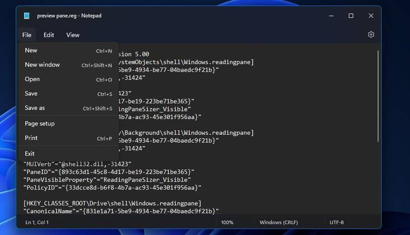 How to Add Preview and Details Pane Options to File Explorer’s Context Menu
