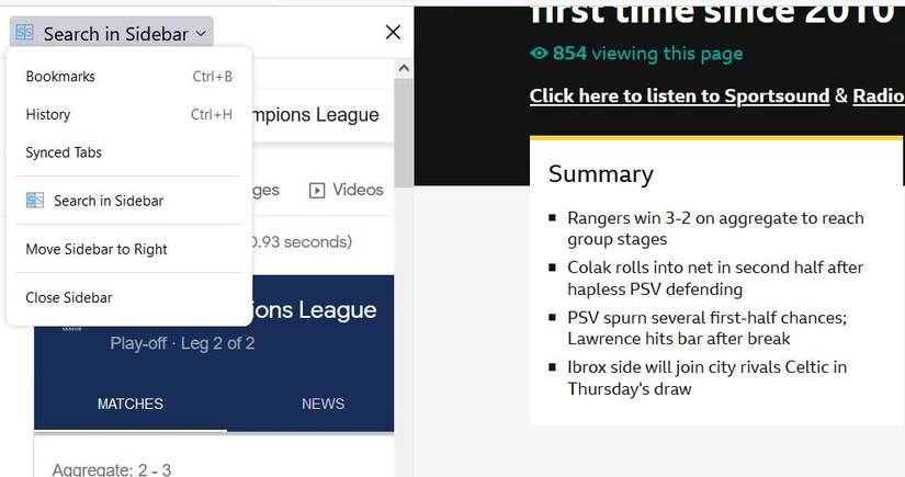 How to Search in the Sidebar Within Microsoft Edge, Google Chrome, and ...