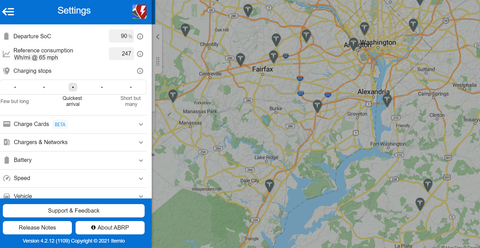 The Best 6 Apps for EV Route Planning
