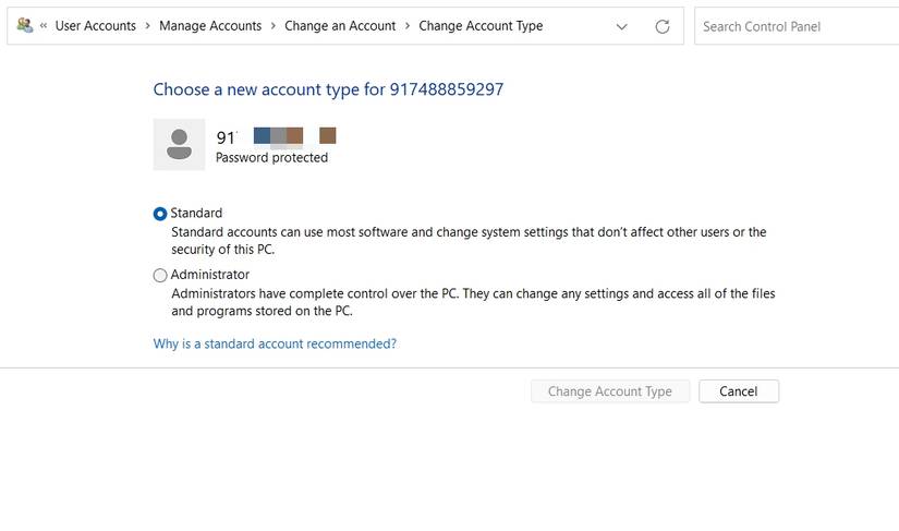 What's the Difference Between Standard and Administrator Accounts in ...