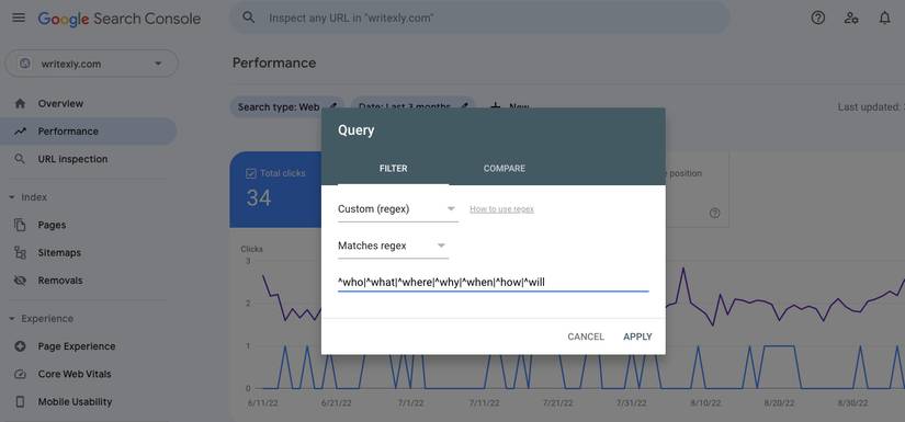 How to Use Regex Filters in Google’s Search Console to Optimize Site ...