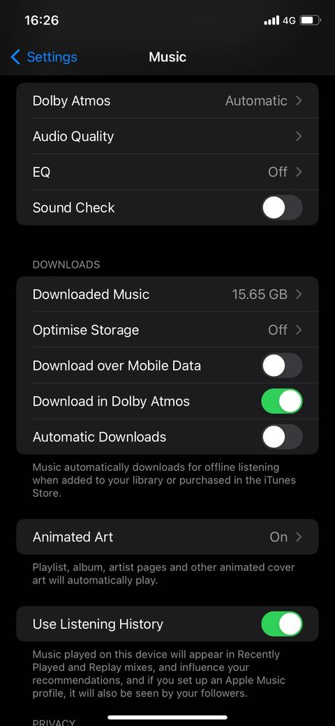How to Minimize the Amount of Data Apple Music Uses
