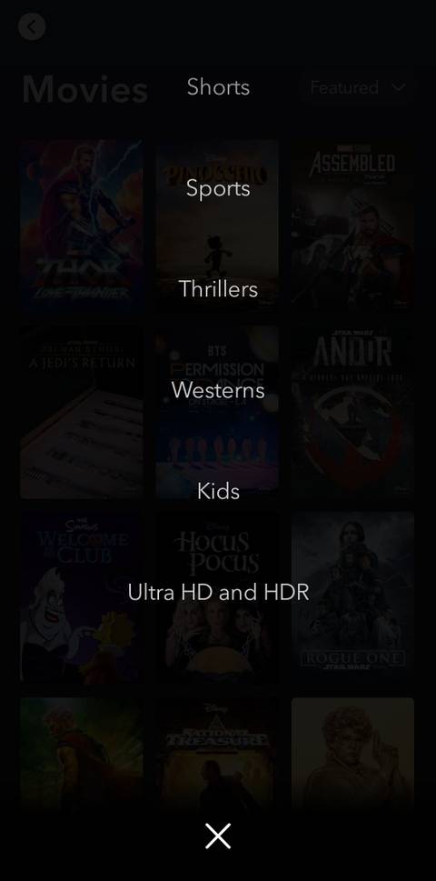 How to Find Ultra HD and HDR Shows and Movies on Disney+