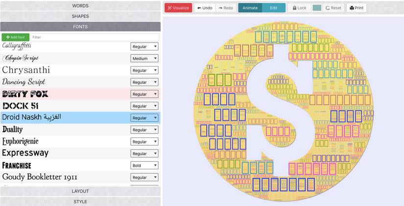 How to Make Word Clouds Using the Word Art Online Tool