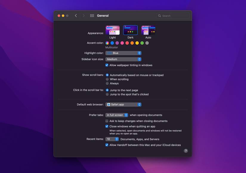 How to Automatically Switch Between Light and Dark Mode in macOS