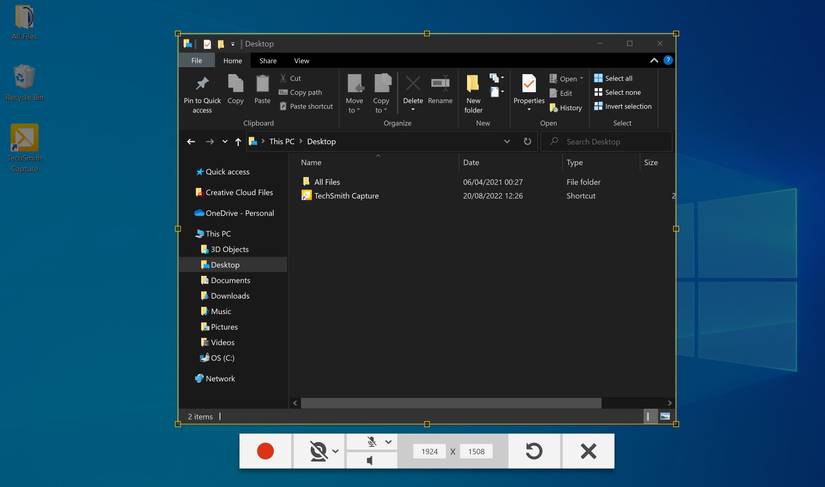 How to Record Your Computer Screen Using TechSmith Capture