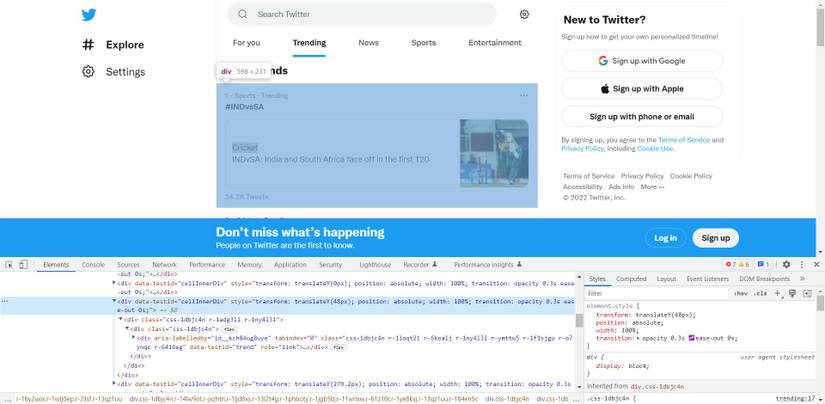 Build Your Own Twitter Scraper to Get Trending Hashtags Using Python