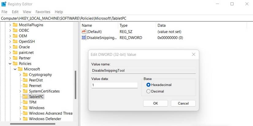How to Disable the Snipping Tool in Windows 11