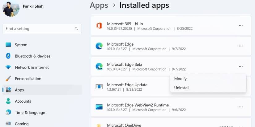 How to Uninstall Microsoft Edge From Windows 11