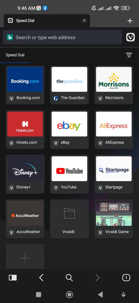 How to Change the Speed Dial Size on Vivaldi's Start Page