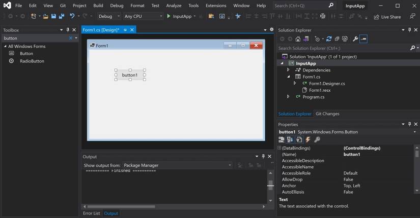 Winforms: How to Create and Display an Input Dialog Box