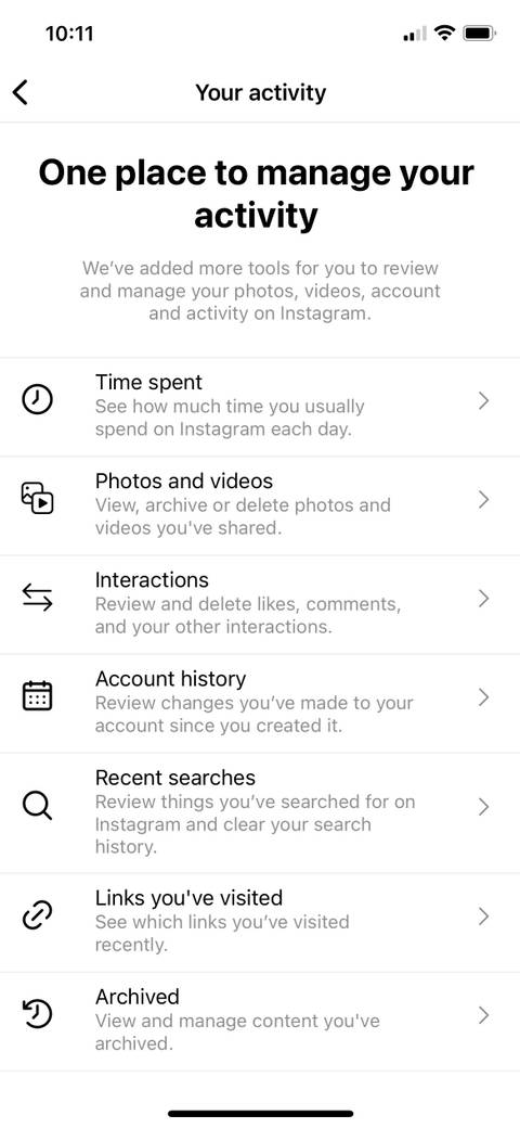How to Check and Manage Your Activity on Instagram