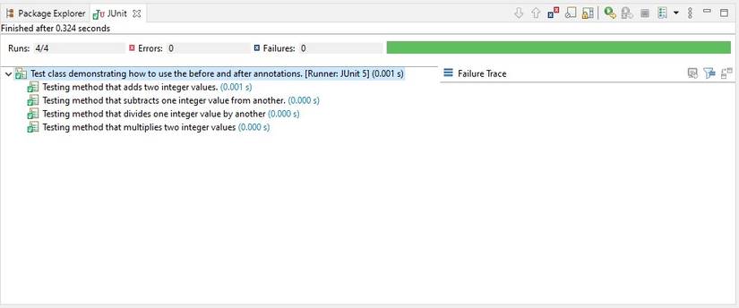 How To Use The Before And After Annotations In Junit