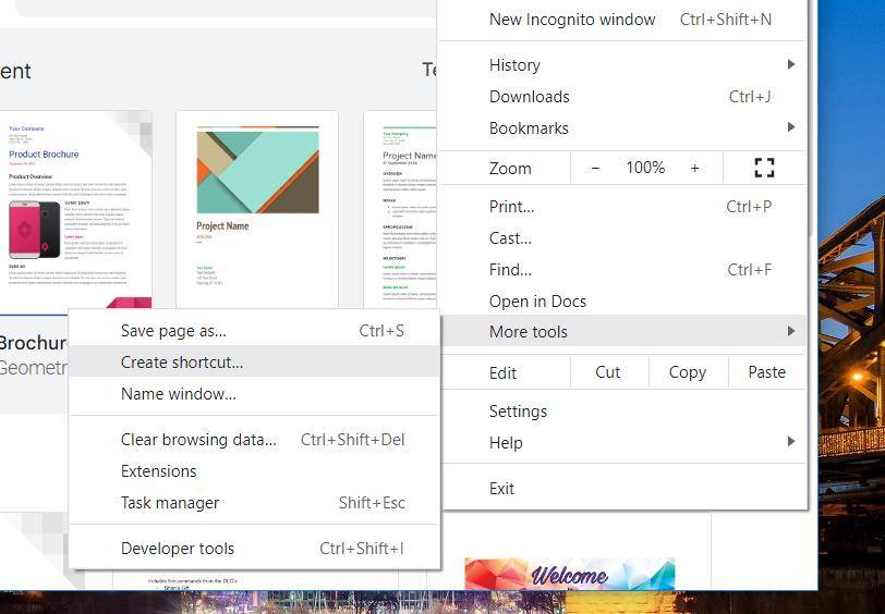 How to Set Up Google Workspace Desktop Shortcuts in Windows 11