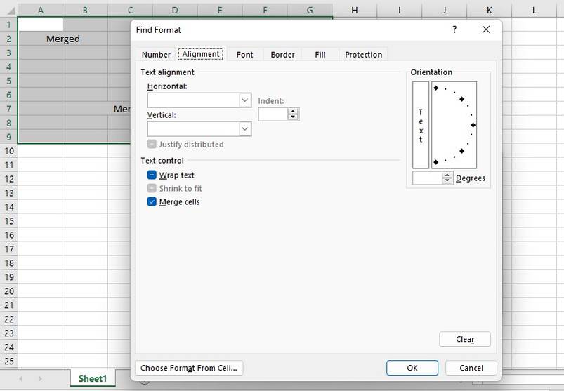How to Find and Unmerge Merged Cells in Excel