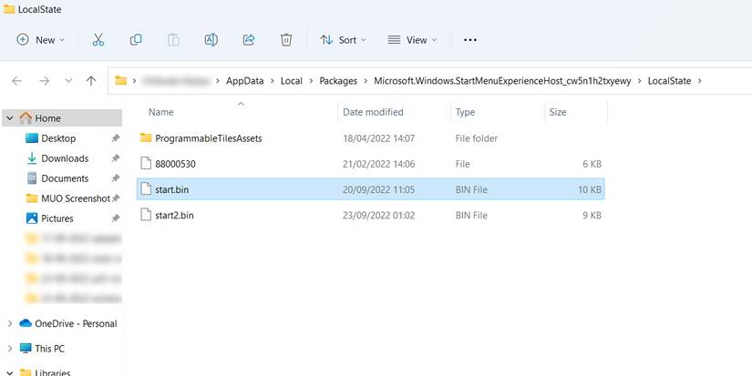 How to Back Up and Restore Pinned Items on the Windows Start Menu