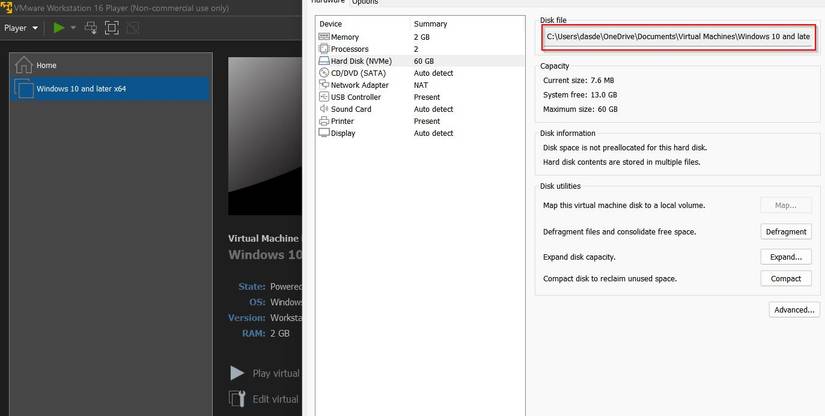 How to Take a Snapshot in Vmware Workstation Player for Free