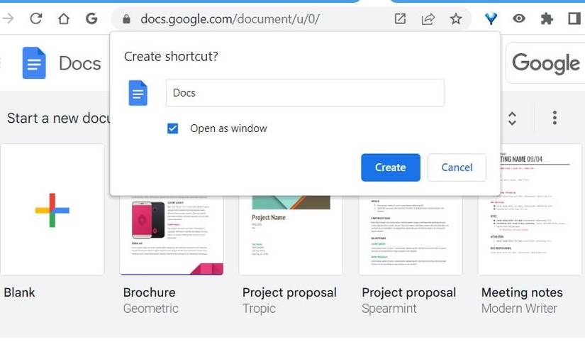 How to Set Up Google Workspace Desktop Shortcuts in Windows 11